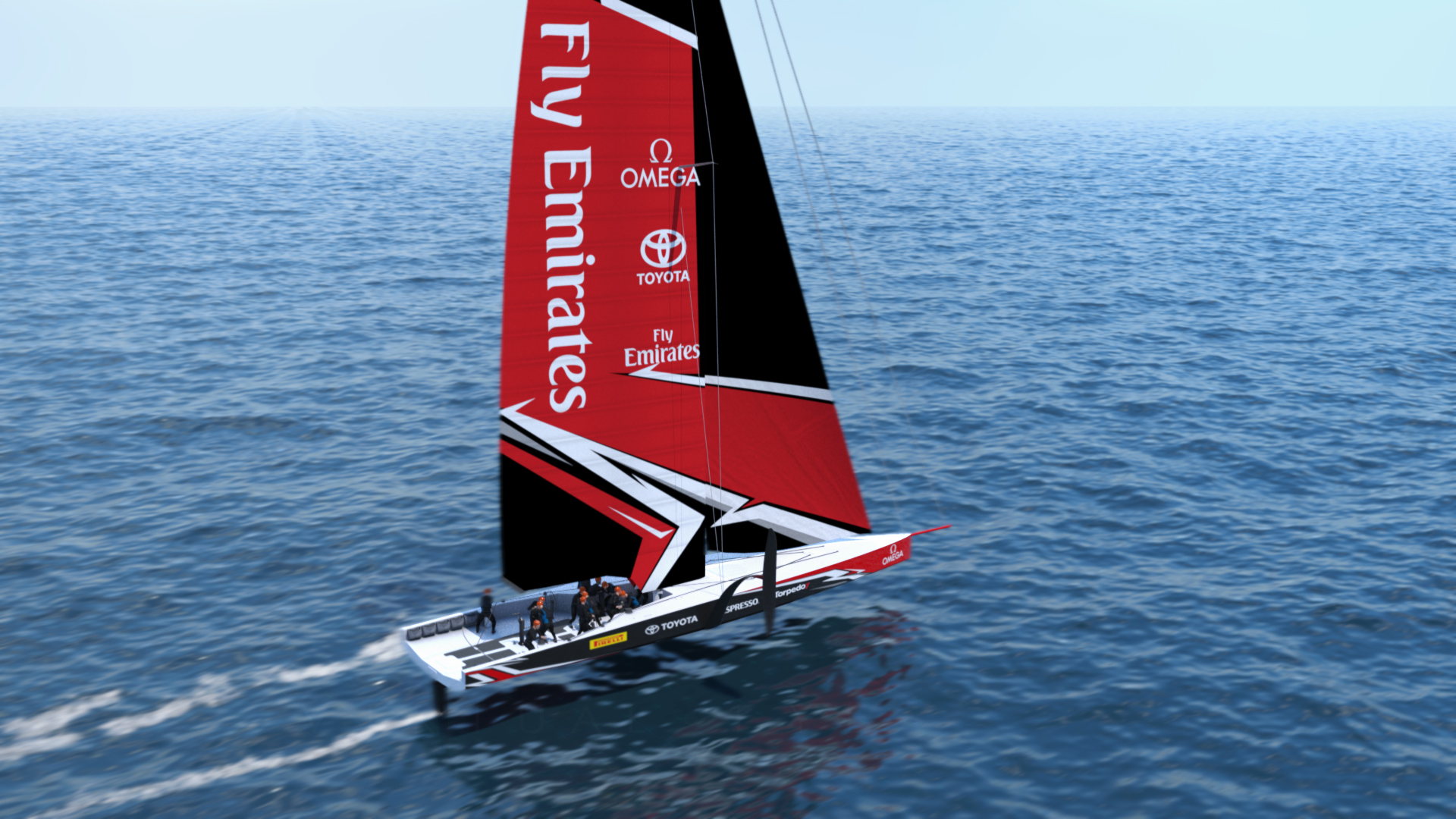 L'AC75, un monocoque à foils aussi rapide qu'un AC50 - Partie 1/5
