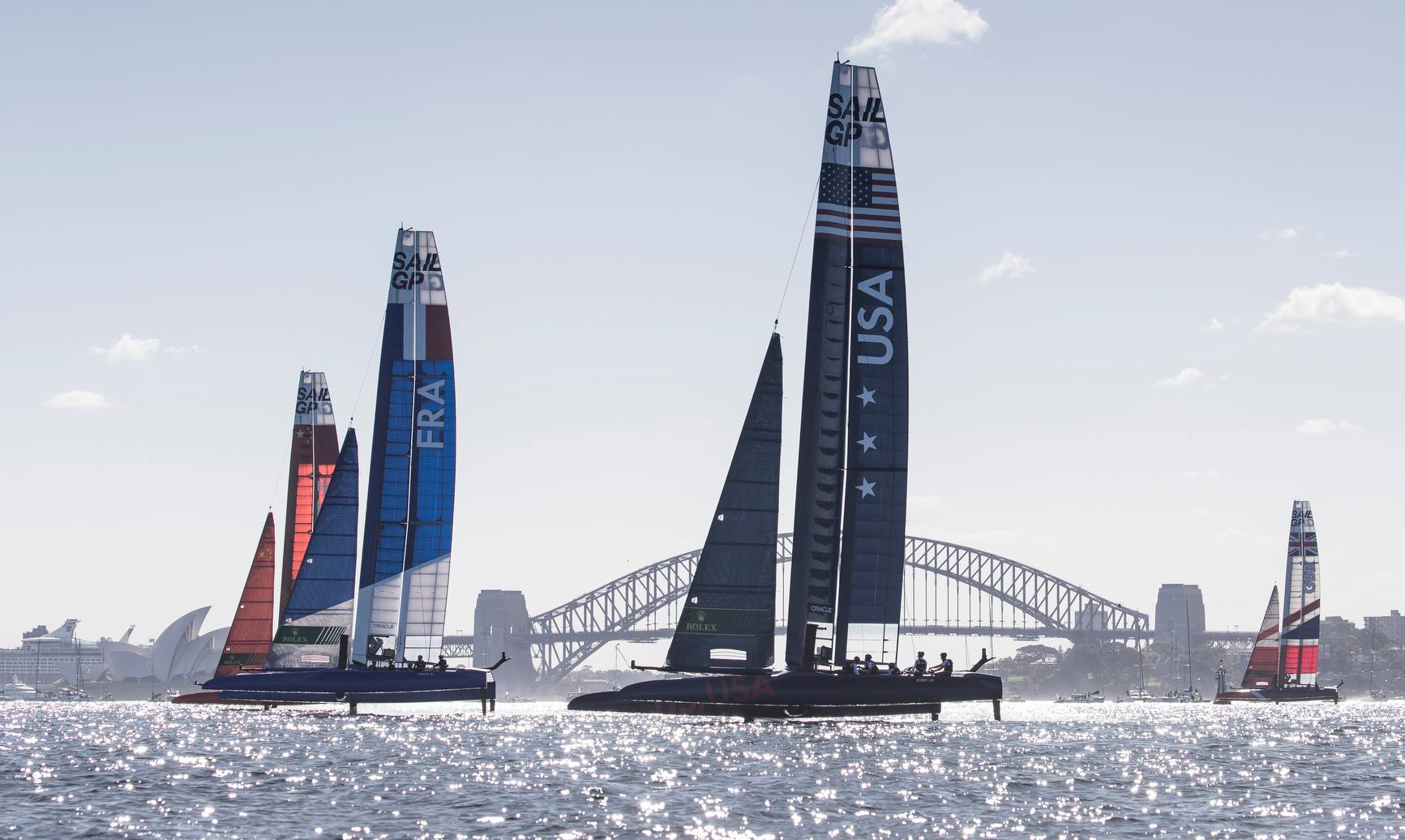 SailGP. Team Australia vainqueur de la première étape à Sydney